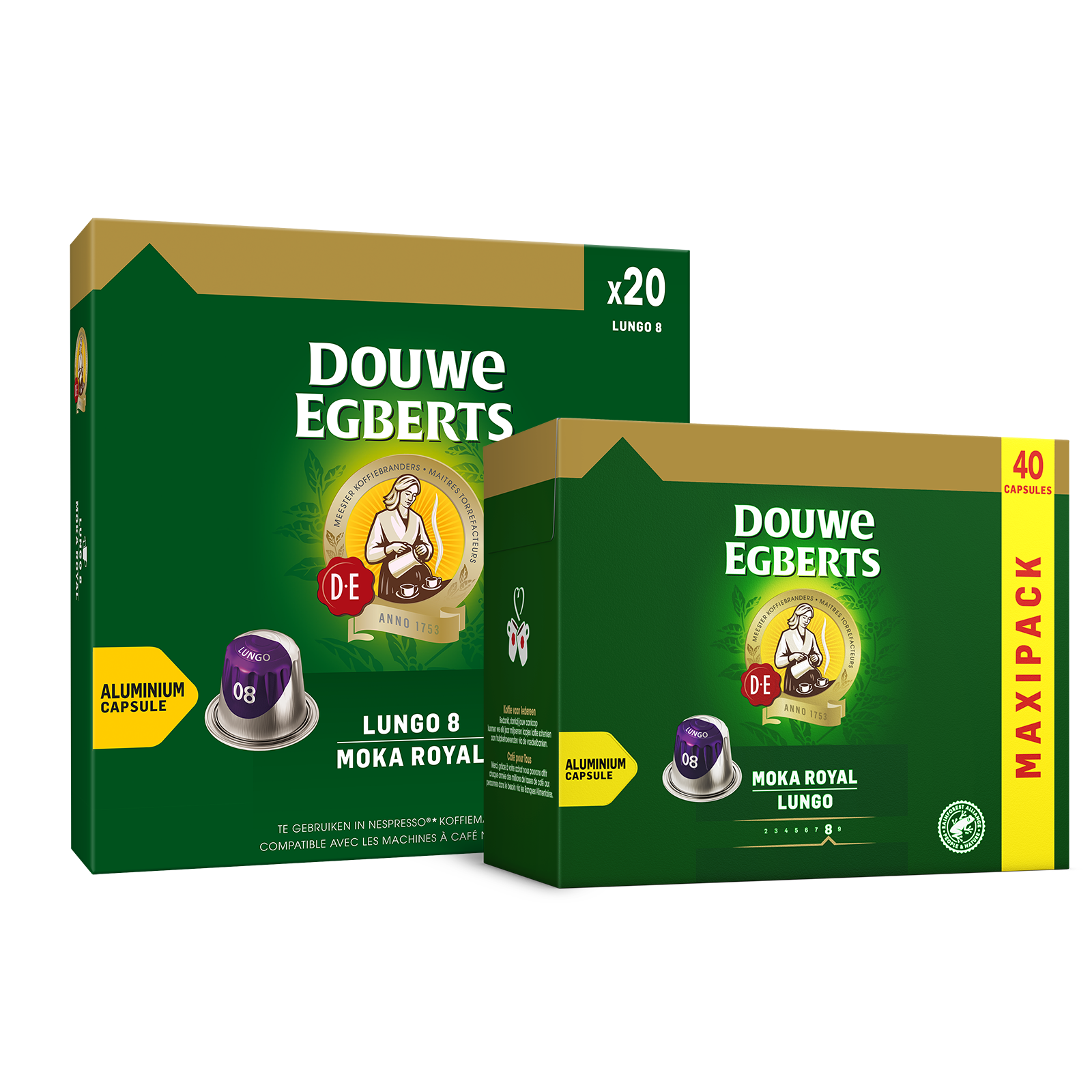 Capsules de café Moka Royal Lungo | Douwe Egberts BE
